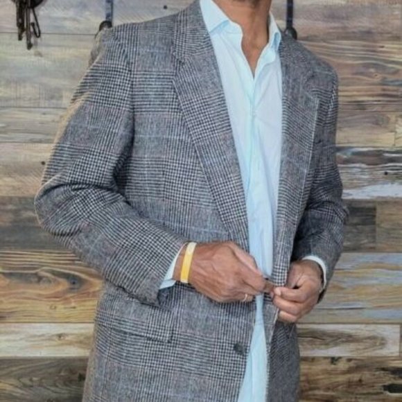 Arnie | Suits & Blazers | Vintage Arnie 0 Heavy Wool Check Blazer Sport ...